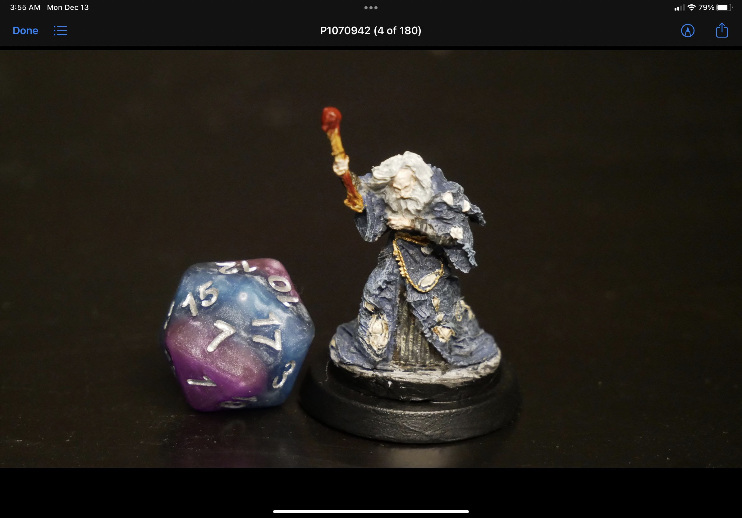Commission- Do Not Purchase Halaster Blackcloak miniature | TTRPG | RPG ...