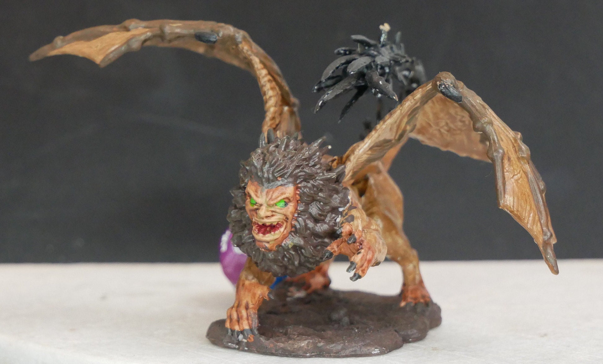 Hand painted Manticore miniature | TTRPG | RPG | DND — Hawksmoor's ...