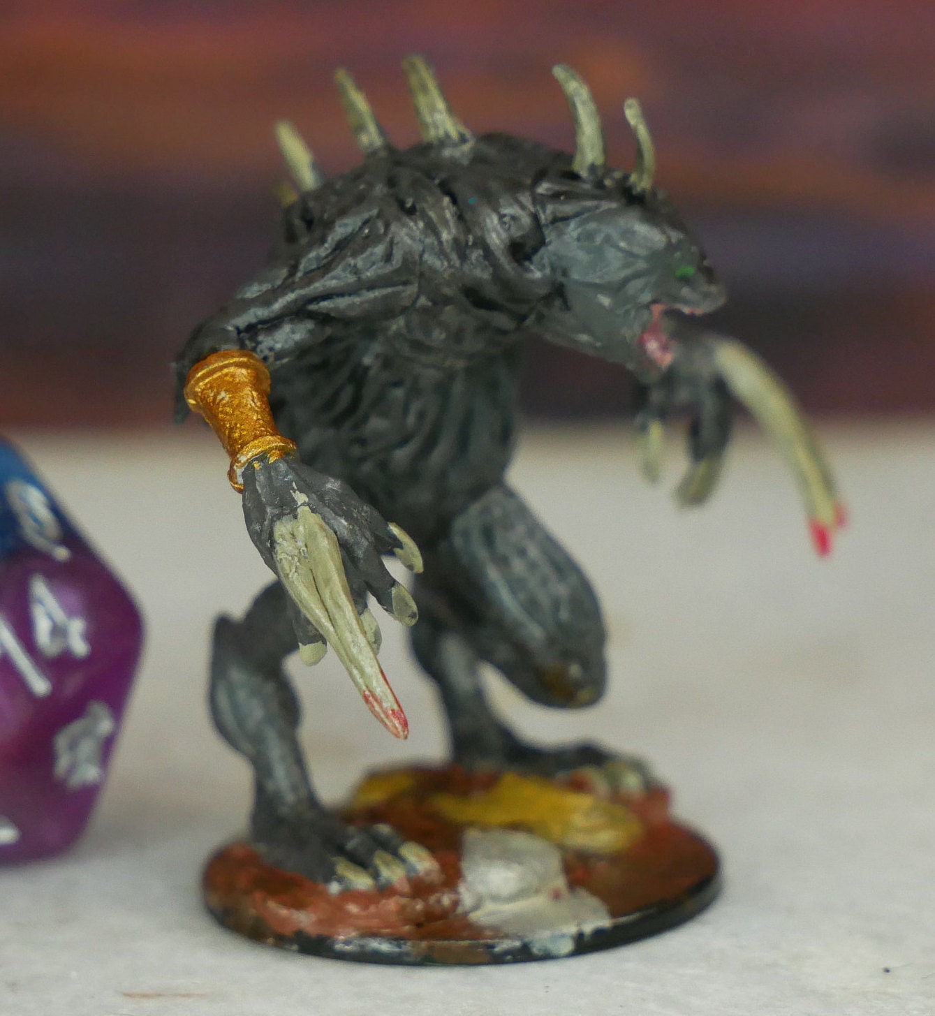 Commission- Please Do Not Purchase Custom-painted Death Slaad Miniature ...