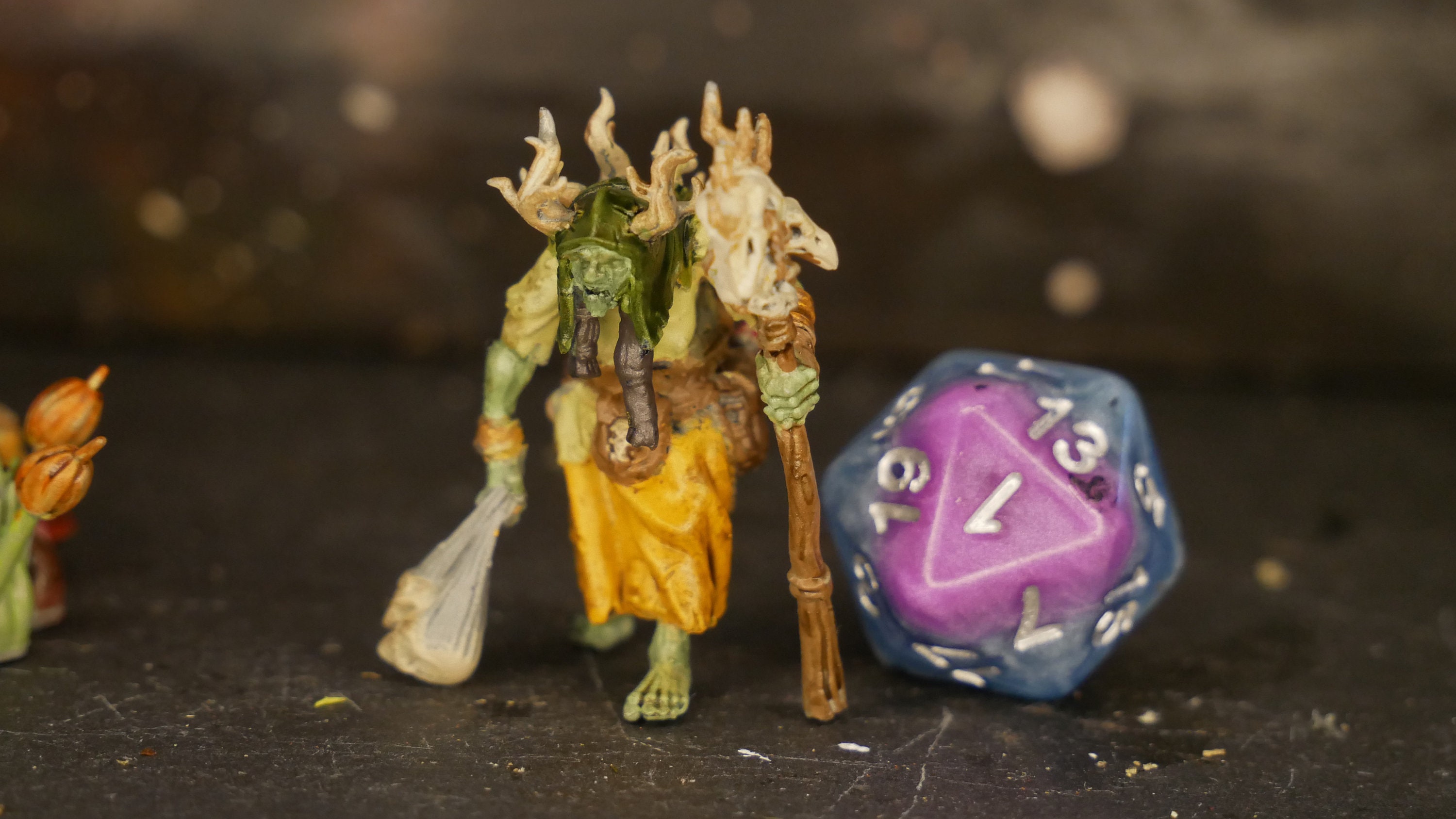 Custom-Painted Malevolent Hag Miniature | TTRPG | Mini | DND | RPG ...