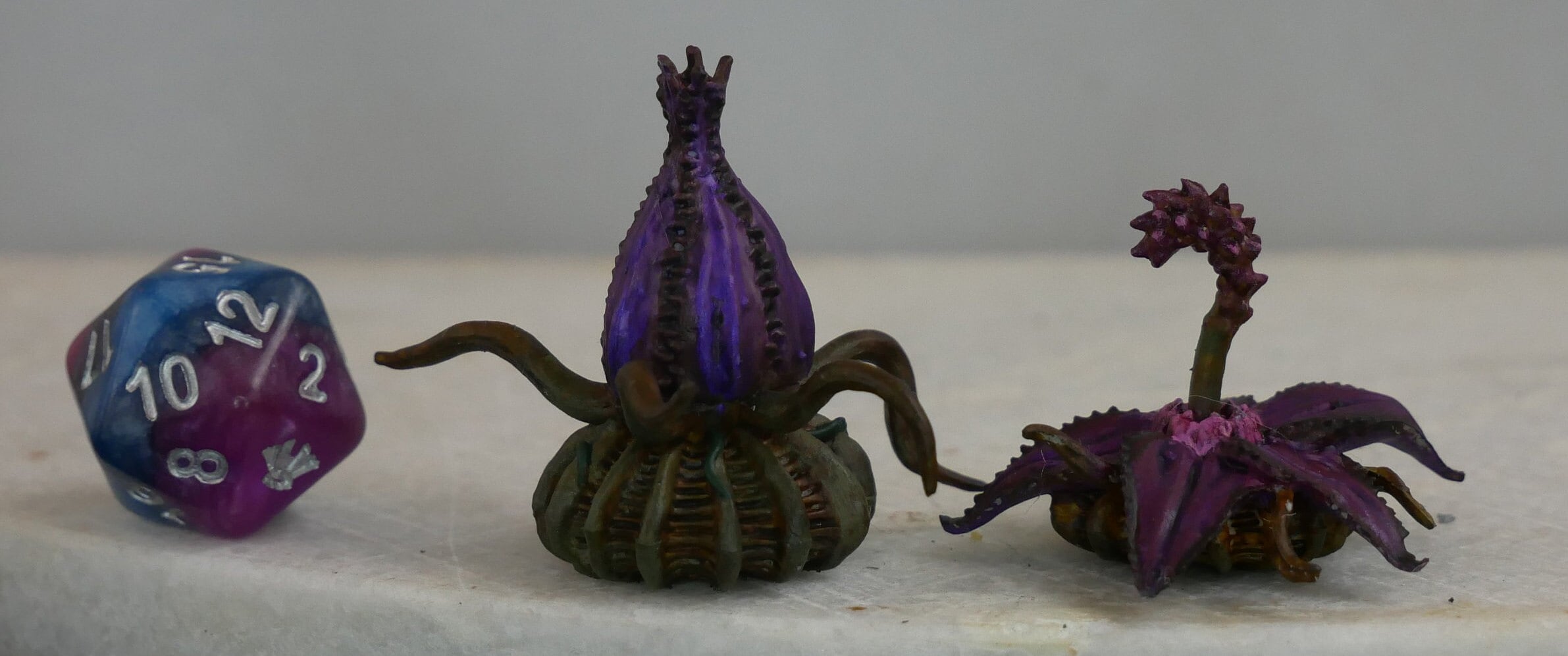 Hand painted Carnivorous plant miniatures (2) | TTRG | RPG | DND ...