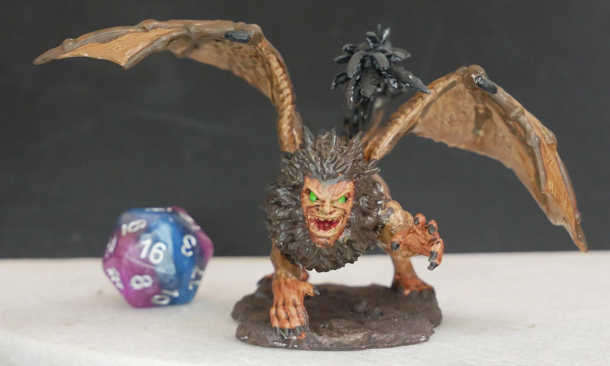 Hand painted Manticore miniature | TTRPG | RPG | DND — Hawksmoor's ...