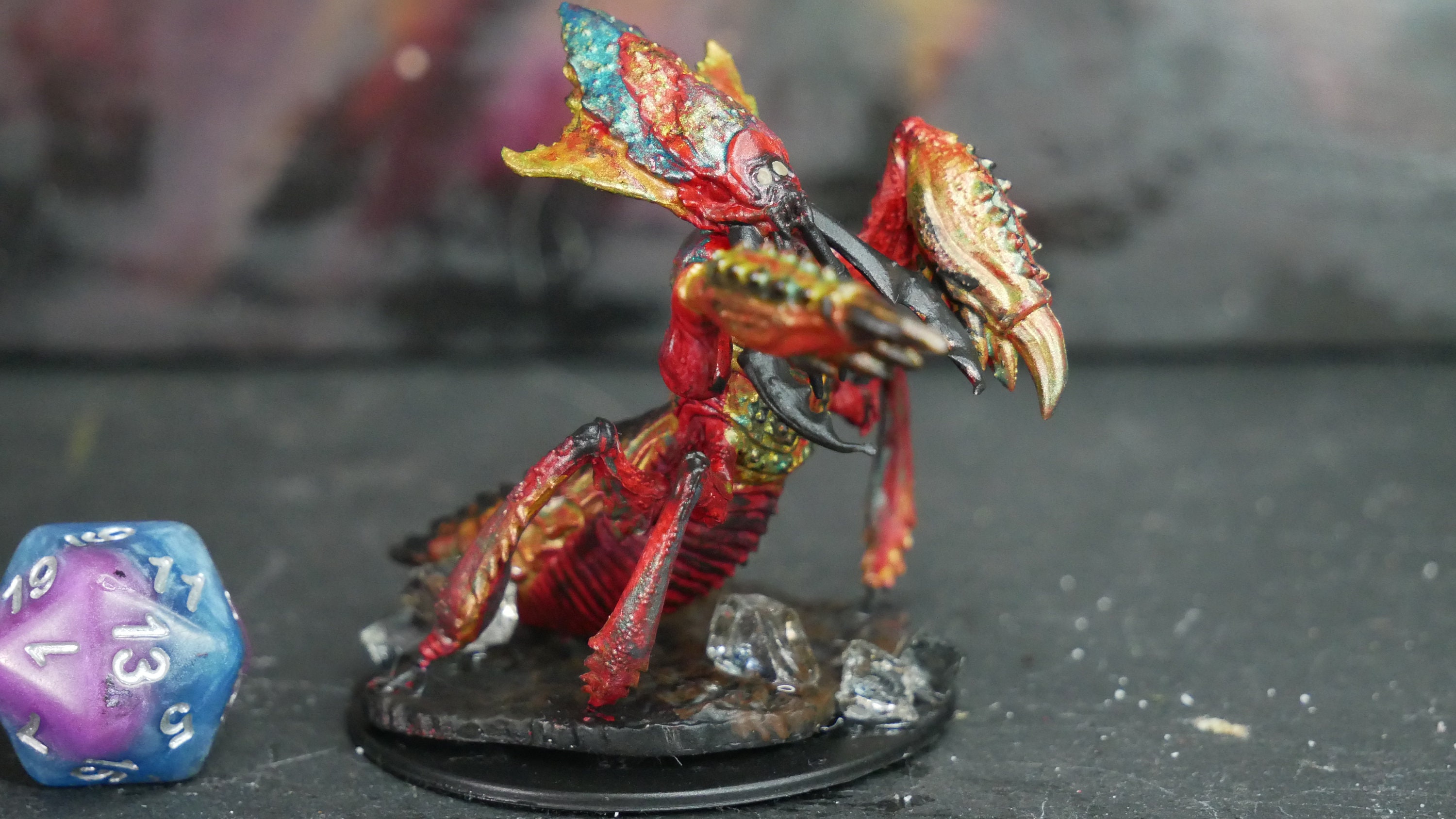 Hand-painted Ankheg Miniature | TTRPG | Mini | DND | RPG — Hawksmoor's ...