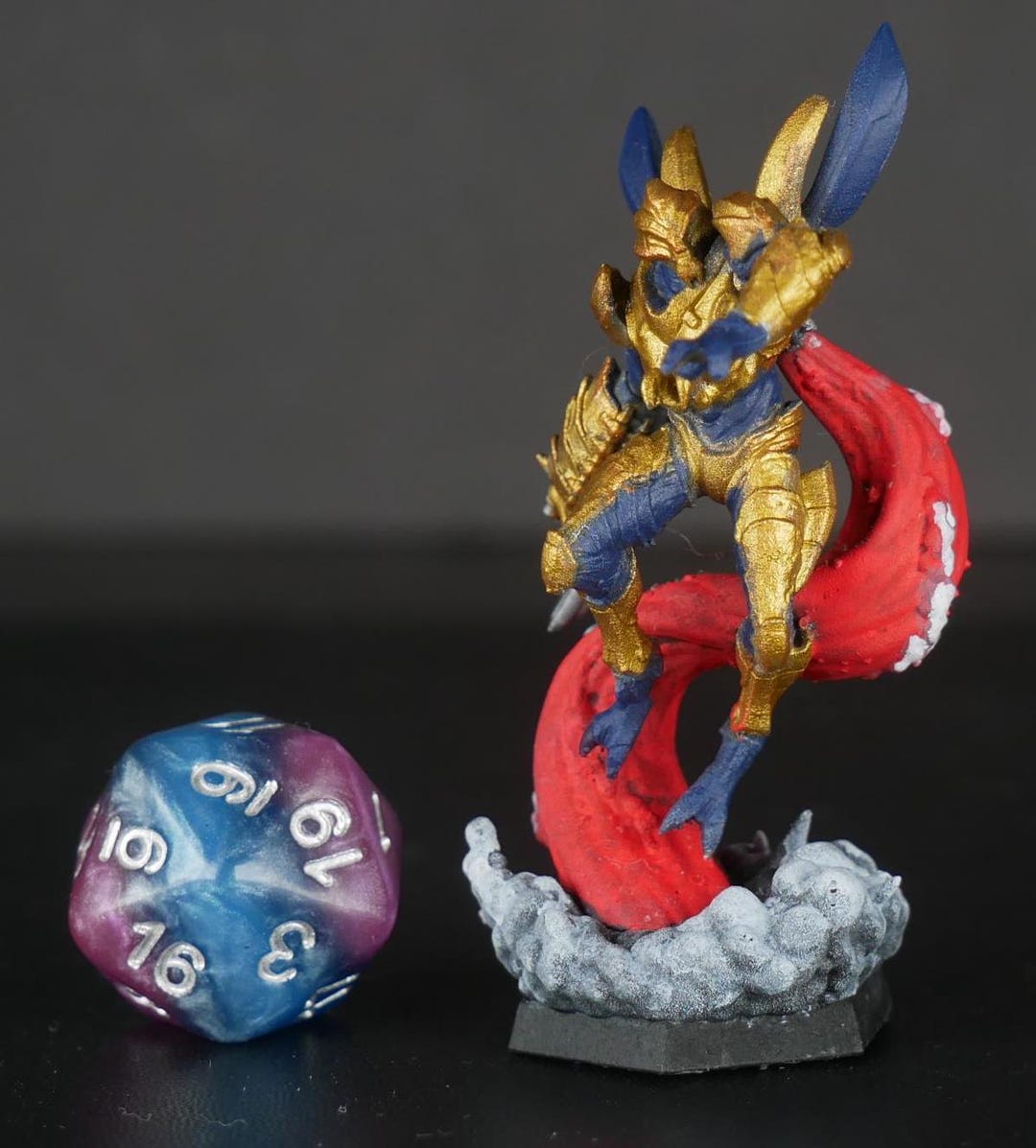 Hand Painted Stingwing Battlesuit Hero | TTRPG | Sci Fi - Etsy