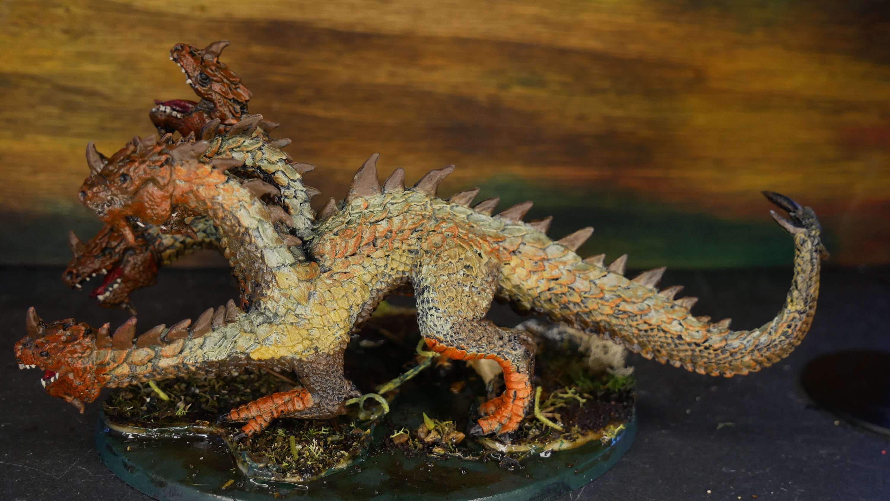 Custom-painted Hydra Miniature | TTRPG | Mini | DND | RPG — Hawksmoor's ...