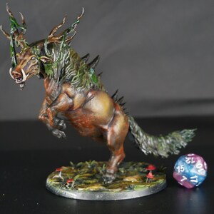 Hand Painted Catoblepas Miniature TTPRG DND RPG - Etsy