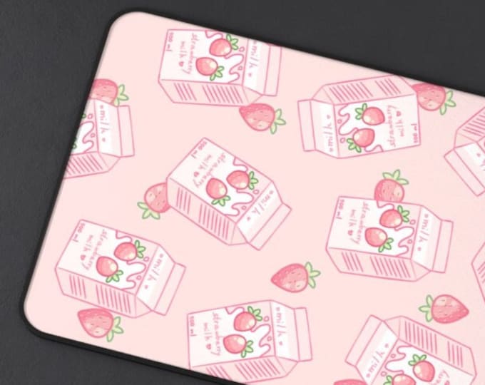 Kawaii Boba Milk Tea Desk Mat Bubble Tea Desk Mat XXL | Etsy