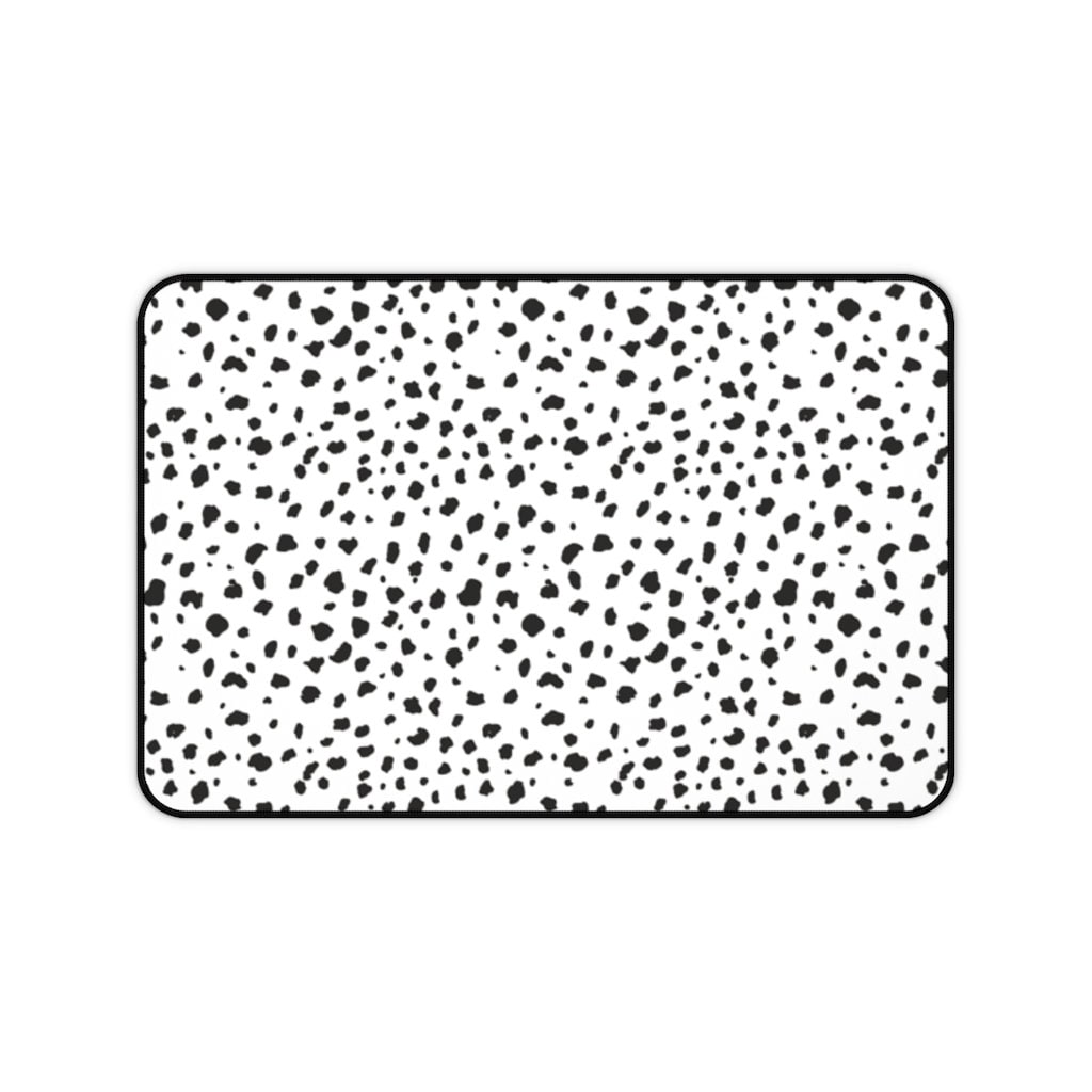 Dalmatian Desk Mat Modern Desk Accessory Large Bohemian - Etsy