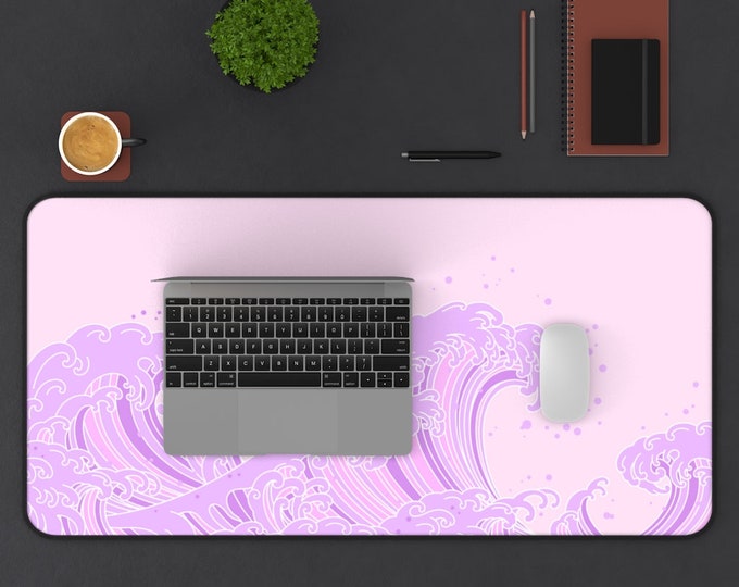 Kawaii Boba Milk Tea Desk Mat Bubble Tea Desk Mat XXL - Etsy