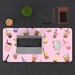 Kawaii Boba Milk Tea Desk Mat Bubble Tea Desk Mat XXL Japanese Gaming ...
