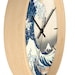 The Great Wave Wall Clock, Japanese Decor, Modern Living Room ...