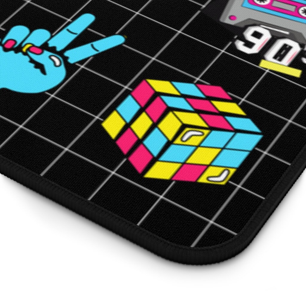 90s Nostalgia Desk Mat Retro Gamer Desk Mat XXL Retro 90s | Etsy