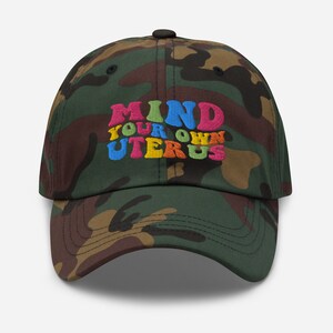 Mind Your Own Uterus Hat, Feminist Dad Hat, Reproductive Rights ...