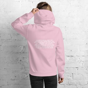 Be Unapologetic Hoodie | Don’t Text Your Ex, Don’t Worry About Last ...