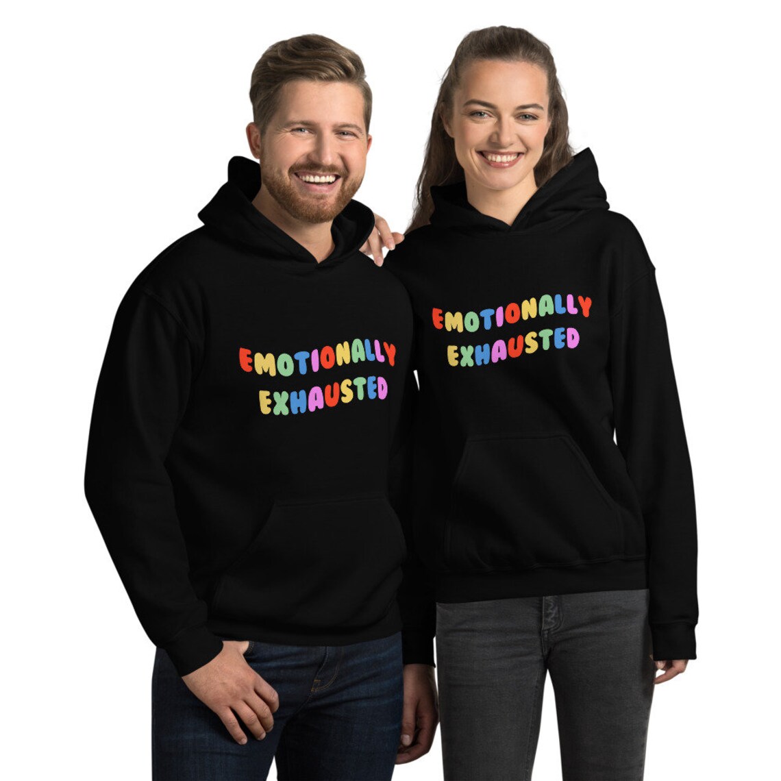 Emotionally Exhausted Hoodie | Emotional Edgy Egirl Hoodie | Aesthetic ...