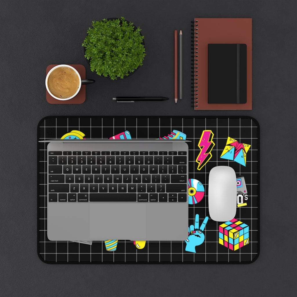 90s Nostalgia Desk Mat Retro Gamer Desk Mat XXL Retro 90s | Etsy