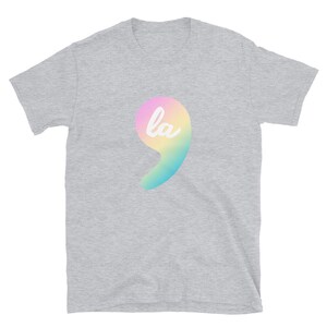 Comma La T-shirt | Pastel Rainbow Colors Kamala Harris Shirt | Kamala ...