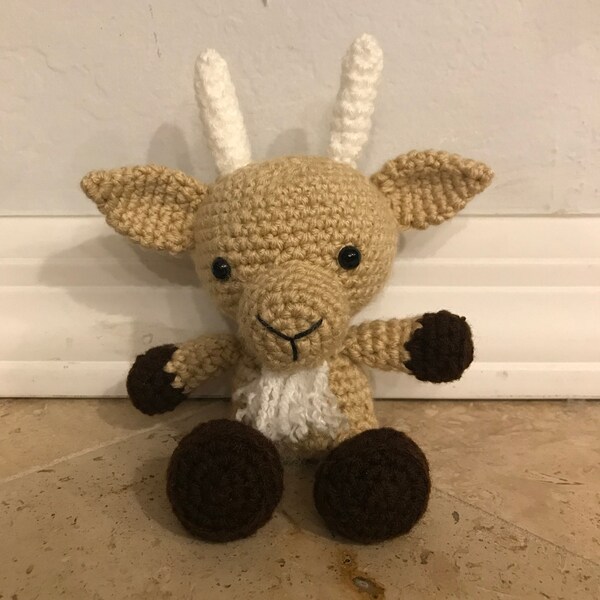 Crochet Goat - Etsy