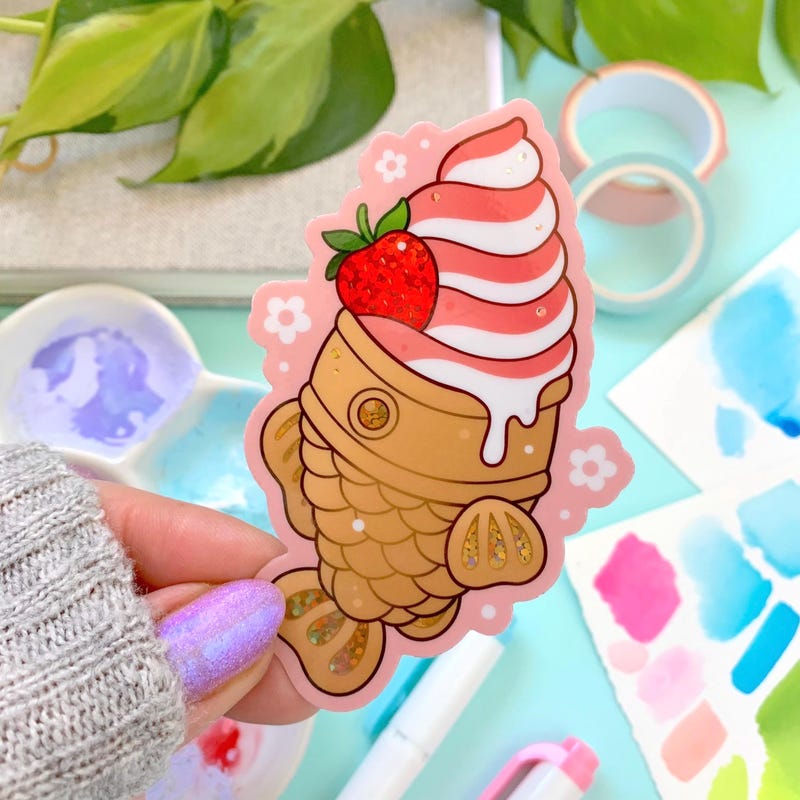 Taiyaki Sticker - Etsy