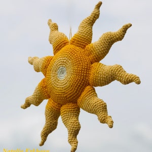 Sun Digital Amigurumi Crochet Pattern PDF (english Only) - Etsy