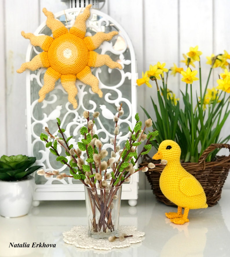 Digital Crochet Pattern Spring Twigs - Etsy