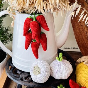 Digital Crochet Pattern Chili Pepper - Etsy