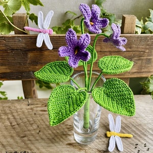 Digital Crochet Pattern Wild Violet - Etsy