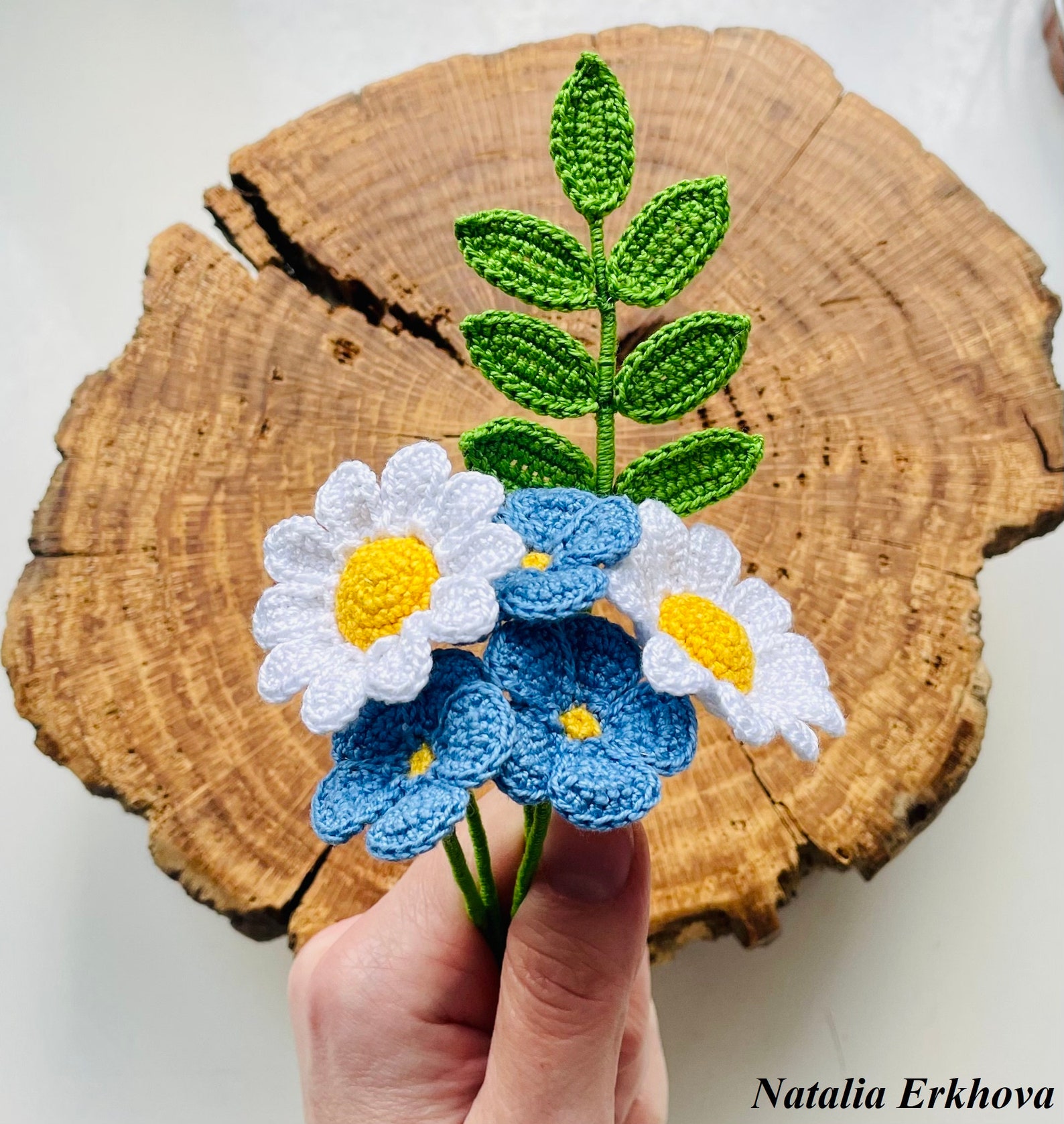 Digital Crochet Patern Spring Bouquet - Etsy