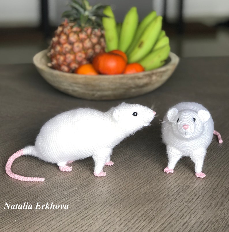 Digital Crochet Pattern Realistic Rat - Etsy
