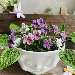 Digital Crochet Pattern Wild Violet - Etsy