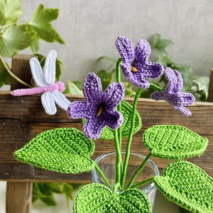 Digital Crochet Pattern Wild Violet - Etsy
