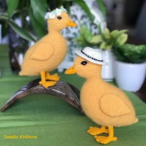 Digital Crochet Pattern Yellow Duckling - Etsy