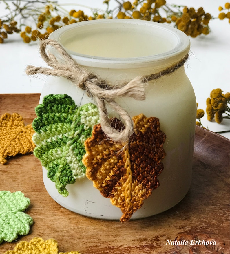 Digital Crochet Pattern "autumn Leaf Fall" - Etsy