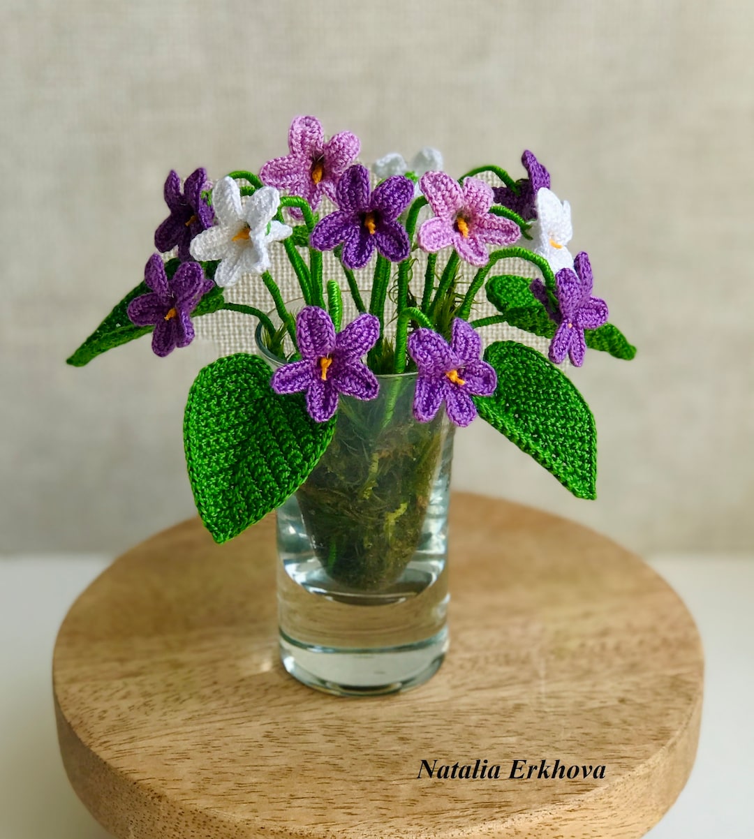 Digital Crochet Pattern Wild Violet - Etsy