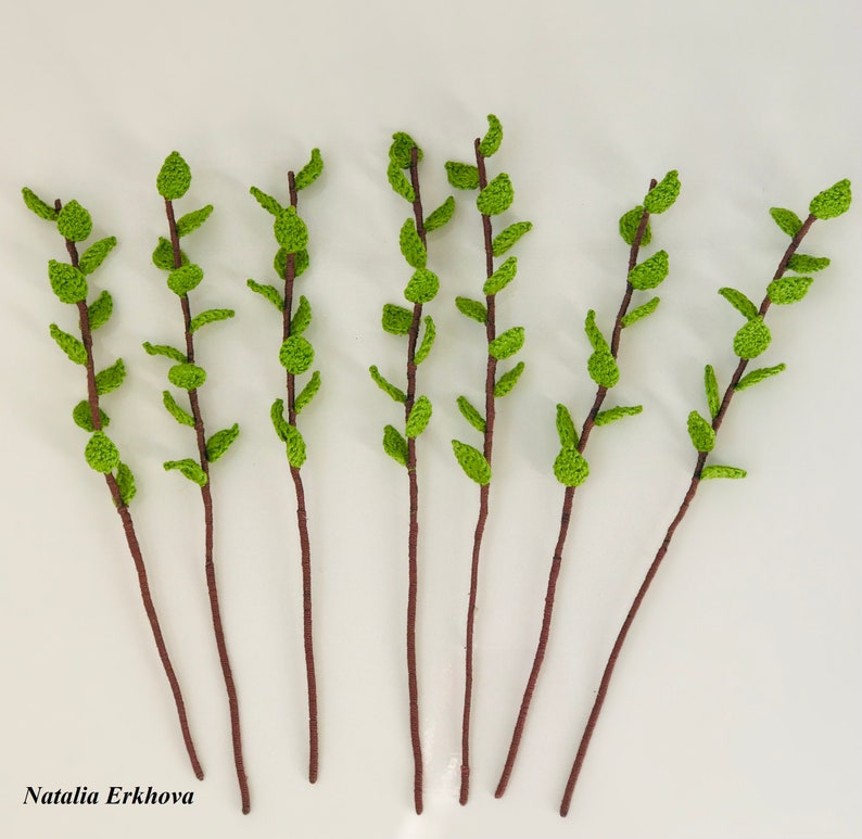 Digital Crochet Pattern Spring Twigs - Etsy