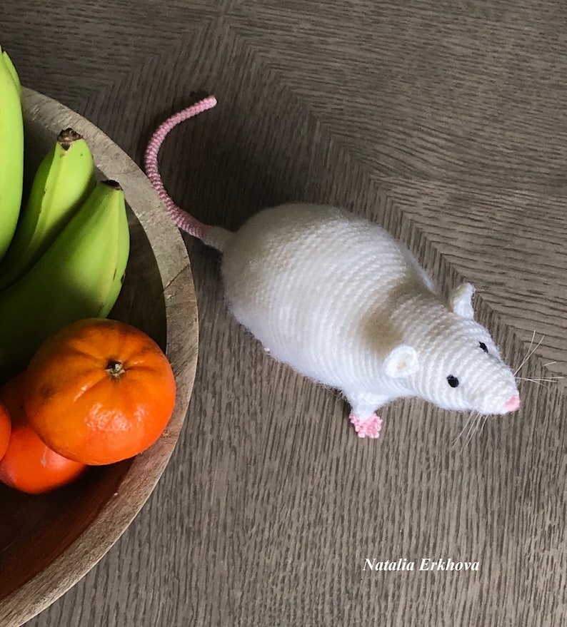Digital Crochet Pattern Realistic Rat - Etsy
