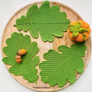 Crochet Pattern Oak Leaf - Etsy
