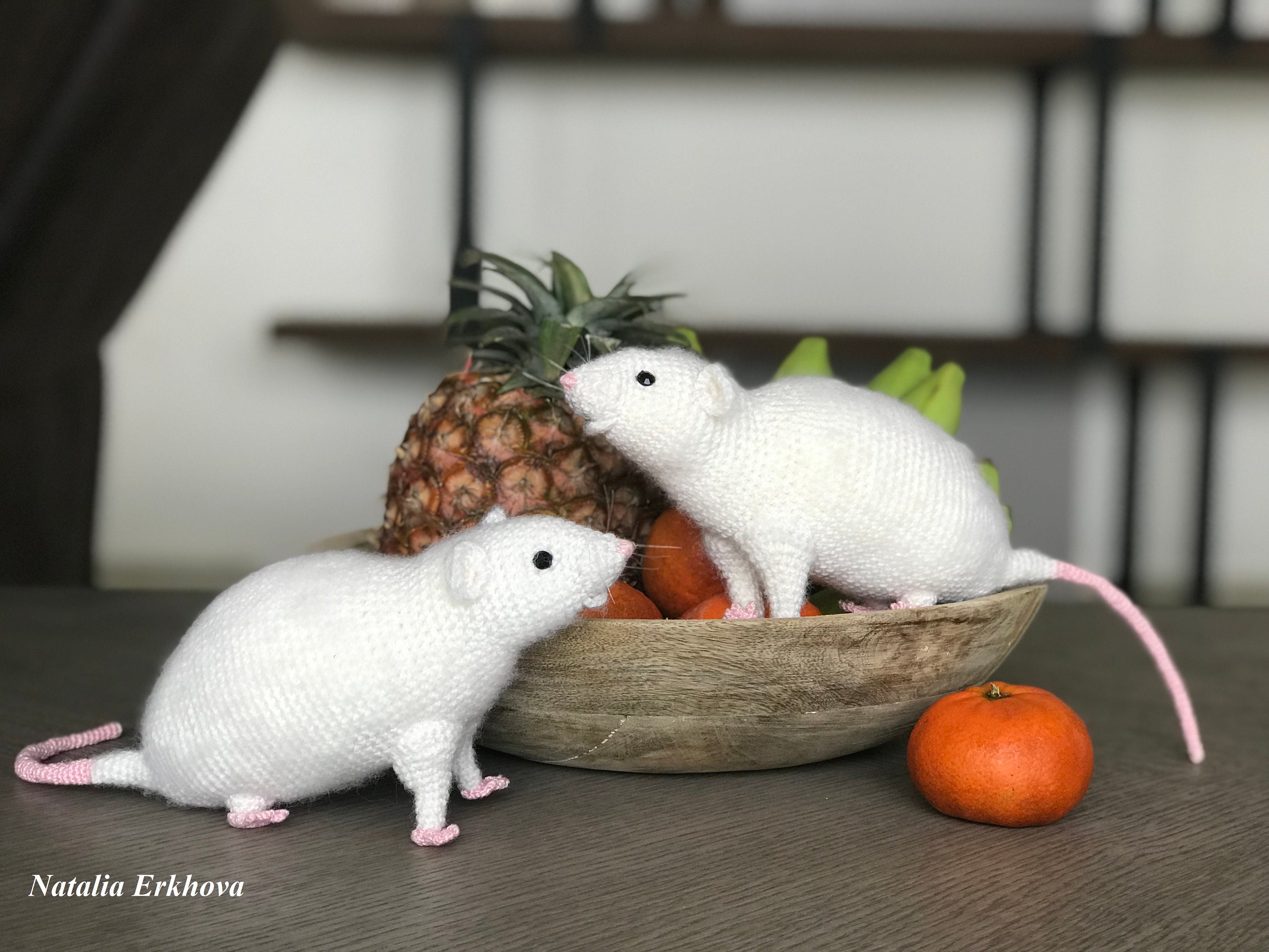 Digital Crochet Pattern Realistic Rat - Etsy UK