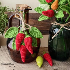 Digital Crochet Pattern Chili Pepper - Etsy