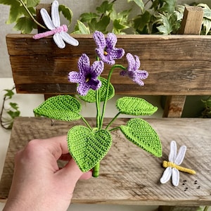 Digital Crochet Pattern Wild Violet - Etsy