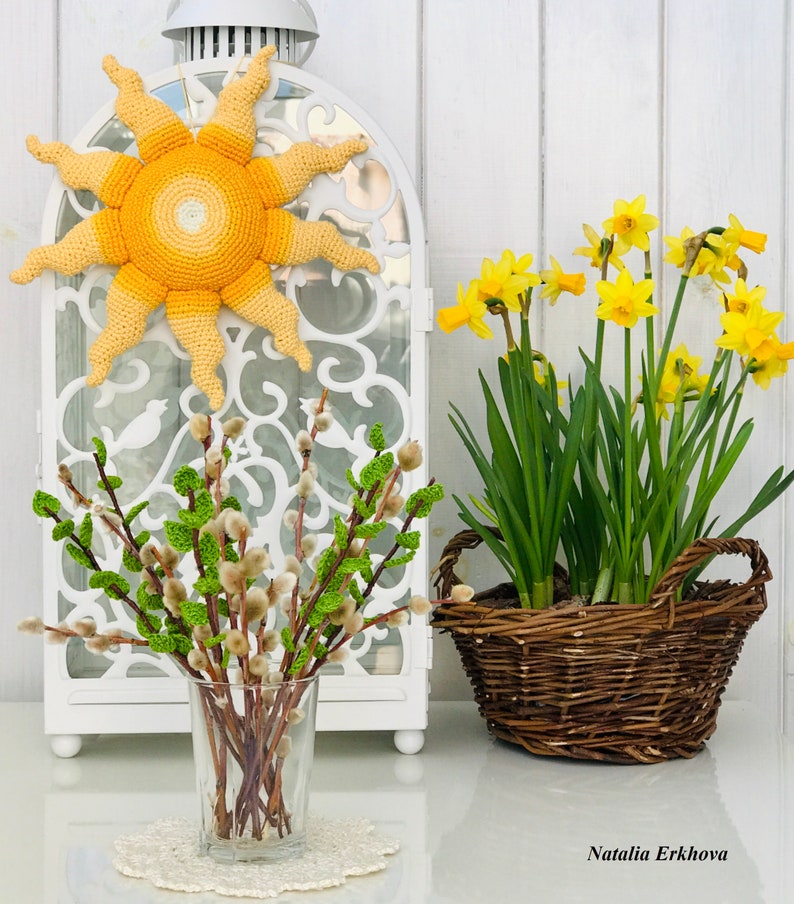 Digital Crochet Pattern Spring Twigs - Etsy