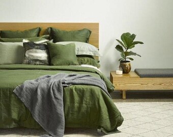 Moss Green Bedding - Etsy