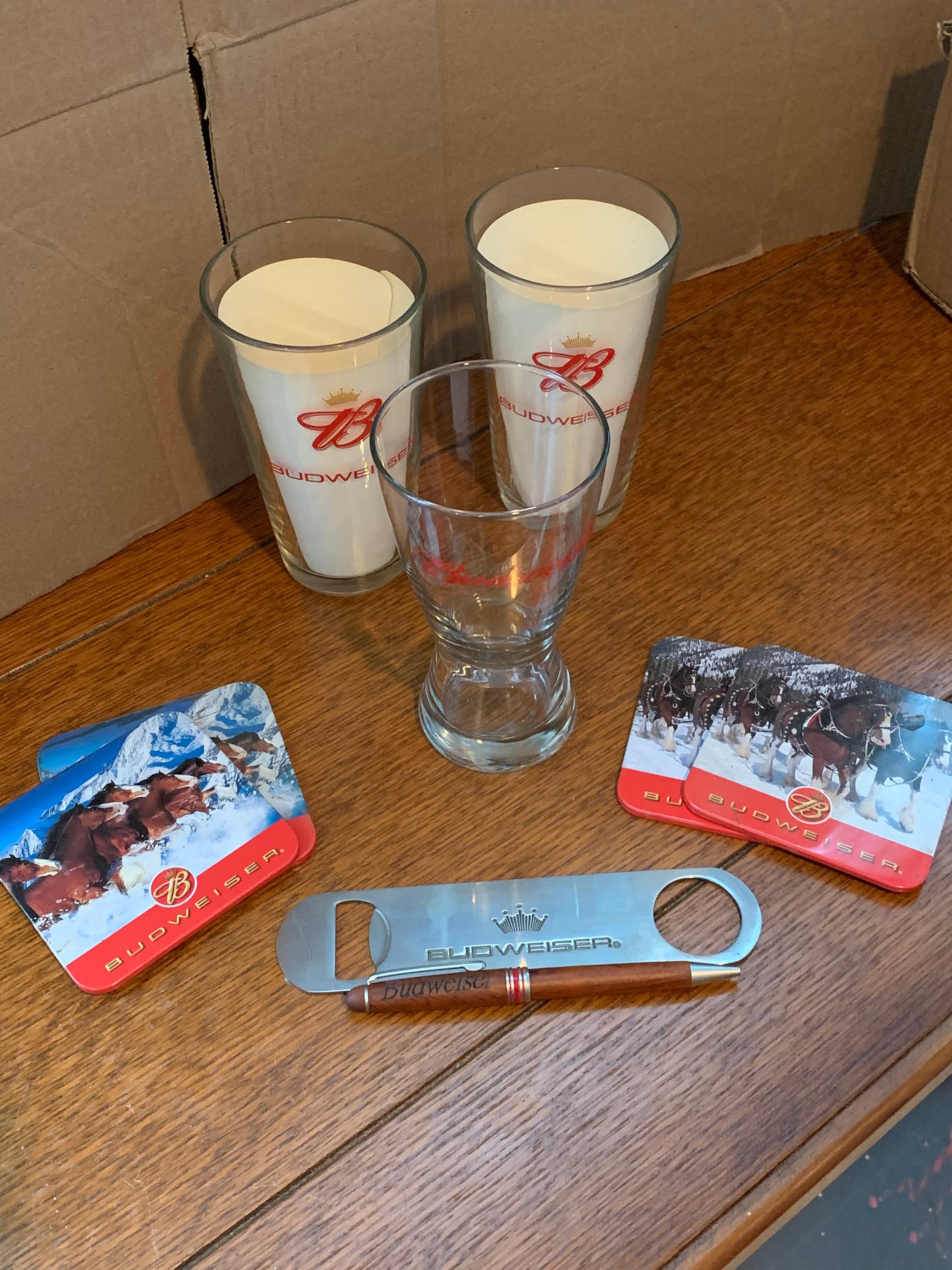 Vintage Budweiser Mugs Holiday Collection W/ Free Budweiser Extras! - Etsy