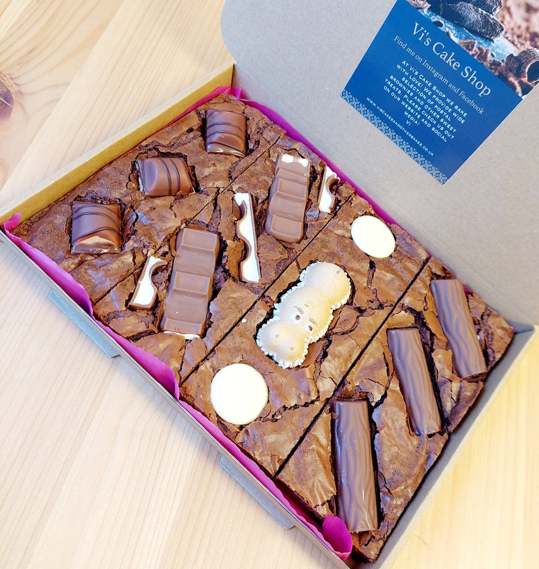 Kinder Chocolate Selection Letterbox Brownie Box - Etsy UK
