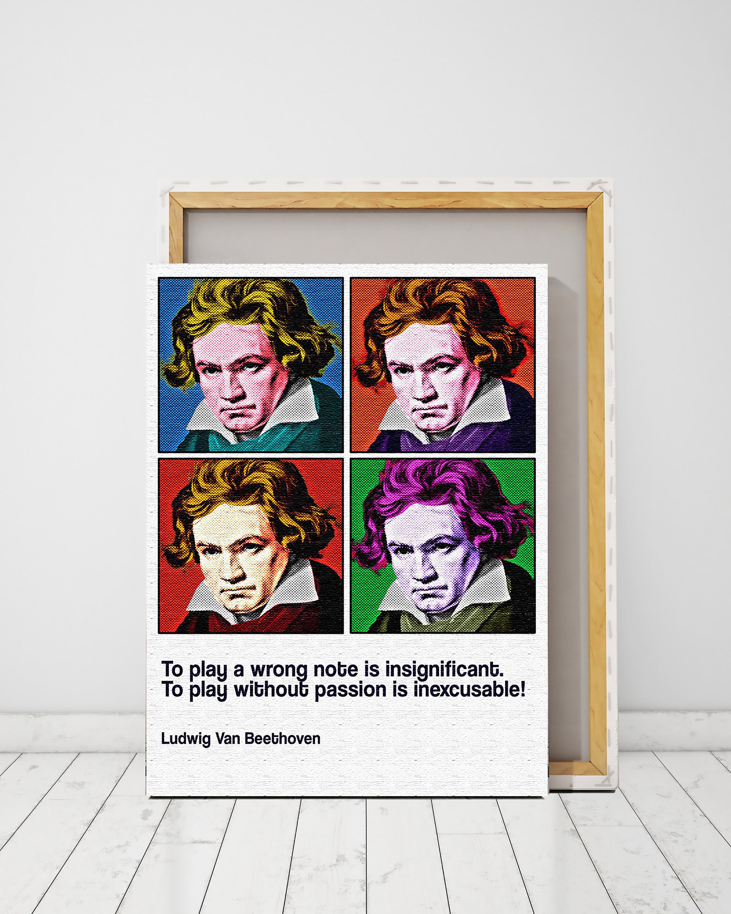 Ludwig Van Beethoven to Play a Wrong Note is Insignificant. to Play ...