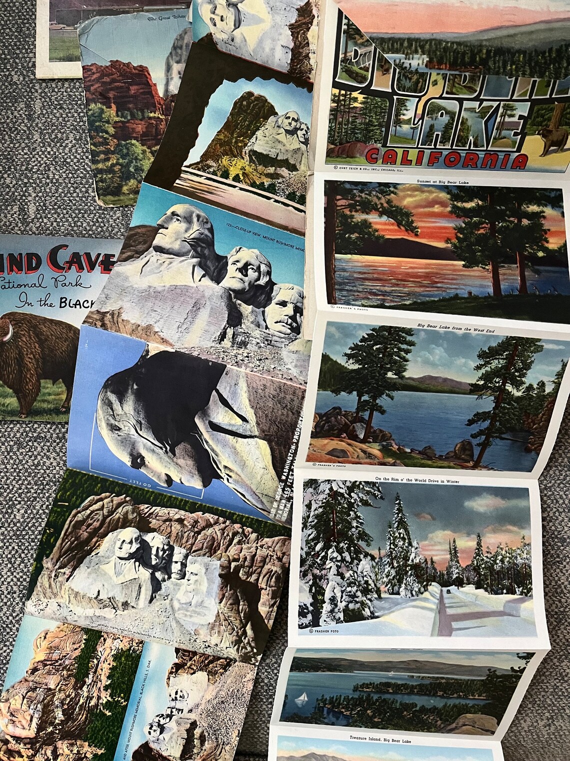 Six Vintage Postcards From the 1940’s - Etsy