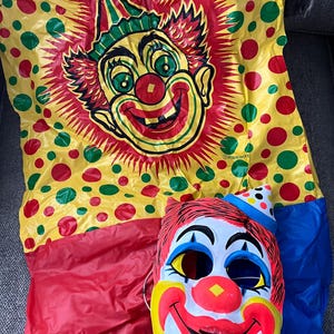 1973 Clown Halloween Costume - Etsy
