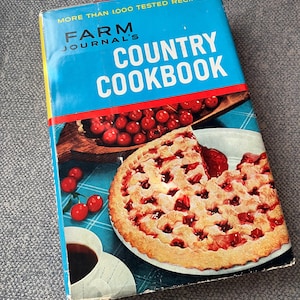 1959 Farm Journals Country Cookbook - Etsy