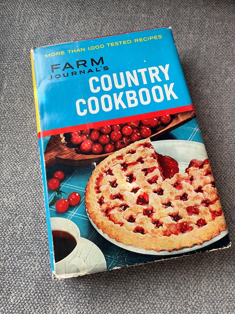 1959 Farm Journals Country Cookbook - Etsy