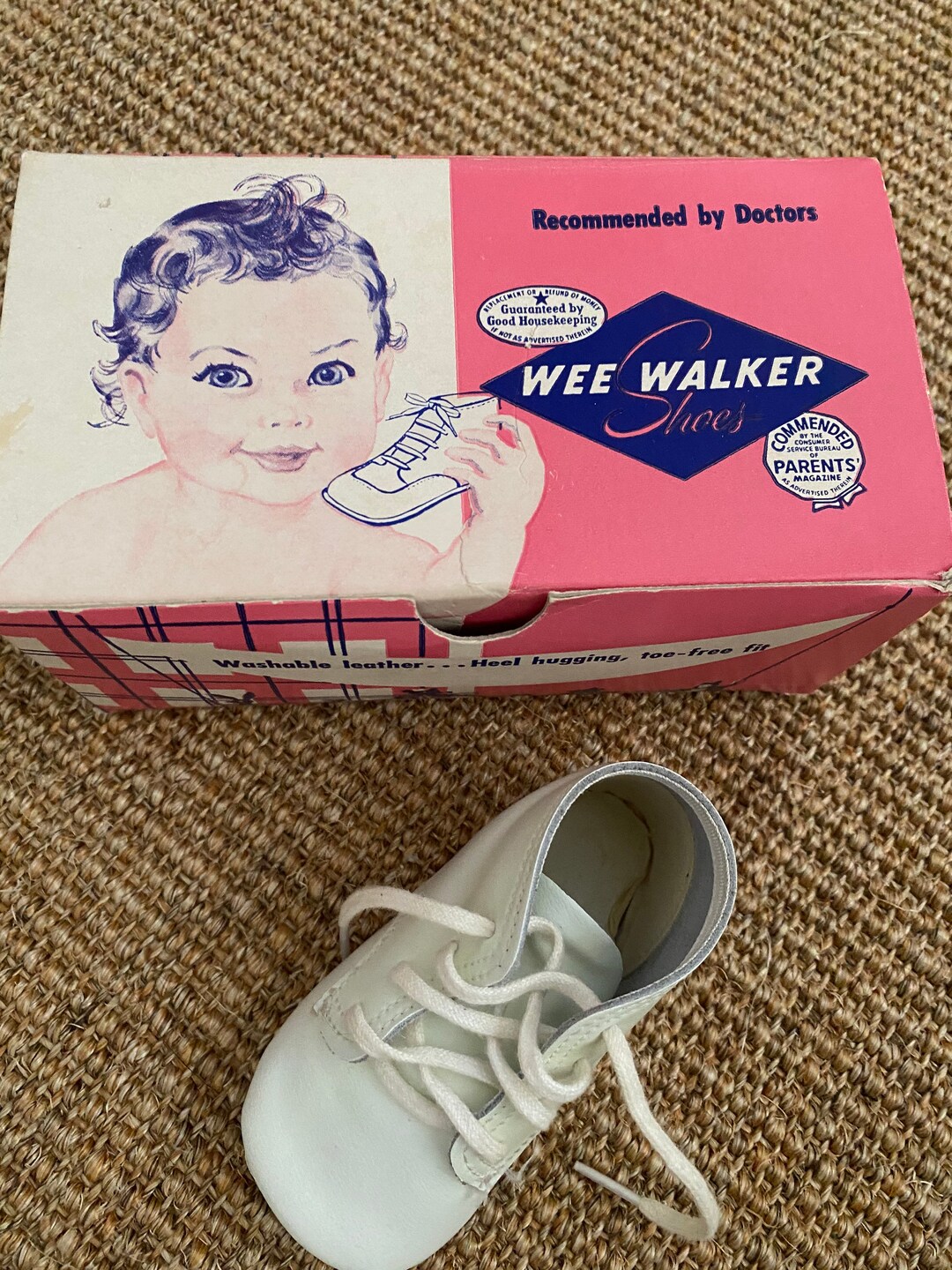 1950’s Wee Walker Baby Shoes - Etsy